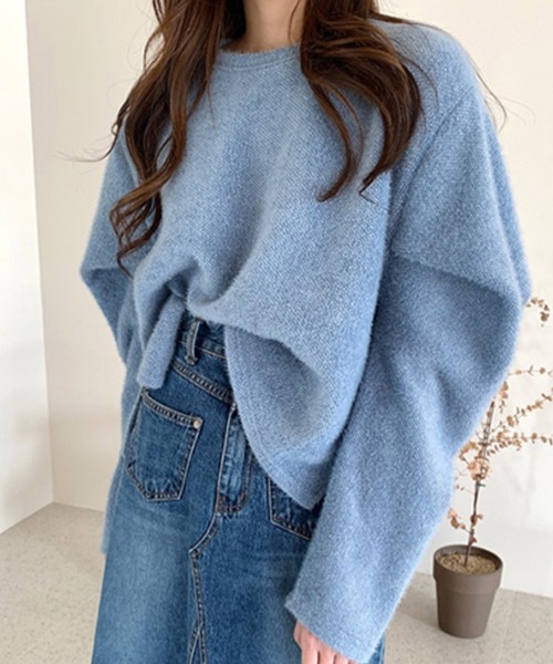 LYEON（リヨン） ニット ゆるっとシャギーニット : ZOZOTOWN Yahoo!店 - 通販 - Yahoo!ショッピング