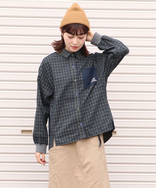 「KRIFF MAYER Lady's Collection」 長袖シャツ MEDIUM ネイビー レディース : 86429284 : ZOZOTOWN Yahoo!店 - 通販 ...