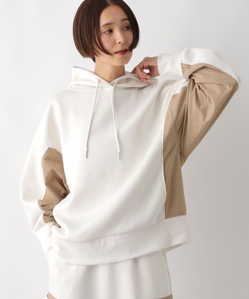 パーカー ポケット付き異素材パーカー 290951 レディース : 89424284 : ZOZOTOWN Yahoo!店 - 通販 ...