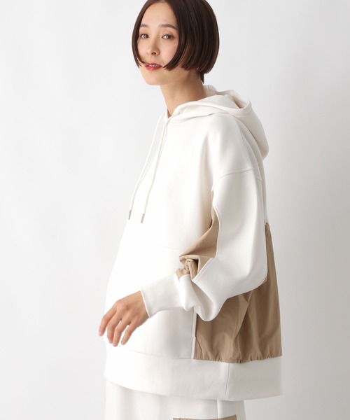 パーカー ポケット付き異素材パーカー 290951 レディース : 89424284 : ZOZOTOWN Yahoo!店 - 通販 ...