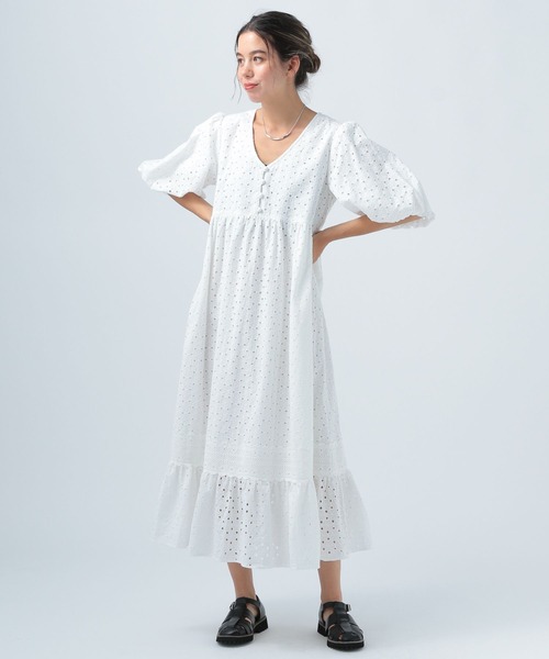 Yahoo!オークション - 「BAYFLOW」 半袖ワンピース SMALL ブラック レ...