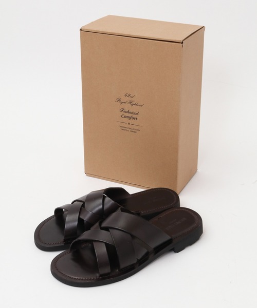 MEN'S BIGI（メンズビギ） サンダル レザーサンダル メンズ : ZOZOTOWN