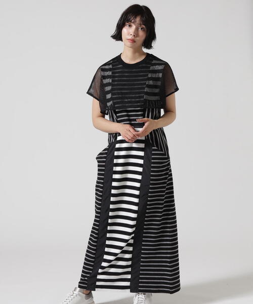 AULA AILA ワンピース AILA/アウラアイラ/BORDER COMBINATION ONE PIECE/ボーダーコンビネーションワンピース : ZOZOTOWN Yahoo!店 ...