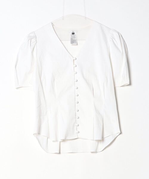 Sov. 「Sov.」 半袖ブラウス 36 ホワイト レディース : ZOZOTOWN Yahoo!店 - 通販 - Yahoo!ショッピング