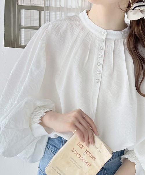 classicalelf 「classicalelf」 長袖ブラウス LARGE オフホワイト レディース : ZOZOTOWN Yahoo!店 - 通販 - Yahoo!ショッピング