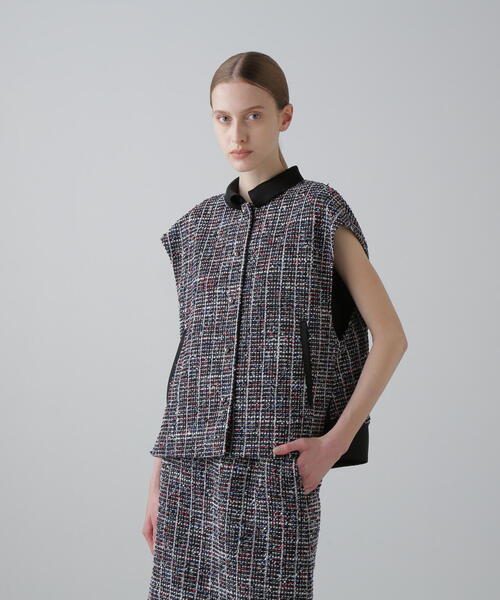 ADORE コート アウター 「20周年記念」トリコロールツィードジャケット レディース : ZOZOTOWN Yahoo!店 - 通販 - Yahoo!ショッピング