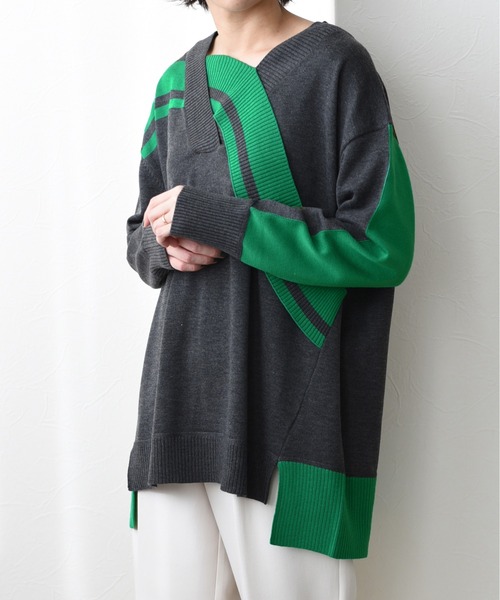 Eimee Law 「Eimee Law」 長袖ニット 38 チャコールグレー レディース : ZOZOTOWN Yahoo!店 - 通販 - Yahoo!ショッピング