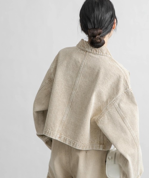 KBF デニムジャケット gジャン WIDEデニムジャケット レディース : ZOZOTOWN Yahoo!店 - 通販 - Yahoo!ショッピング