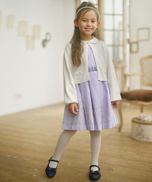 カーディガン 【110-140cm】ラウンドカラー ニットジャケット :69031292:ZOZOTOWN Yahoo!店 - 通販 ...