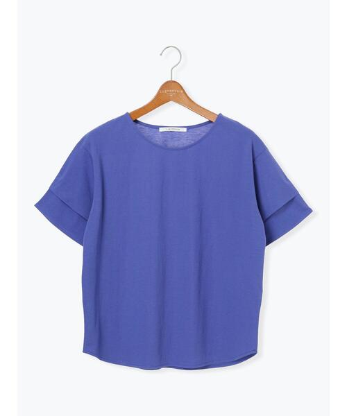 Lugnoncure tシャツ プレーティング袖タックTシャツ レディース : ZOZOTOWN Yahoo!店 - 通販 - Yahoo!ショッピング