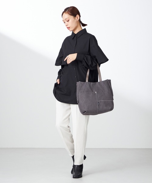 Y'SACCS（イザック） トートバッグ デニムトートバッグ Mサイズ