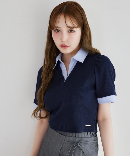 one after another NICE CLAUP tシャツ newシャツレイヤードトップス レディース : ZOZOTOWN Yahoo!店 - 通販 - Yahoo!ショッピング