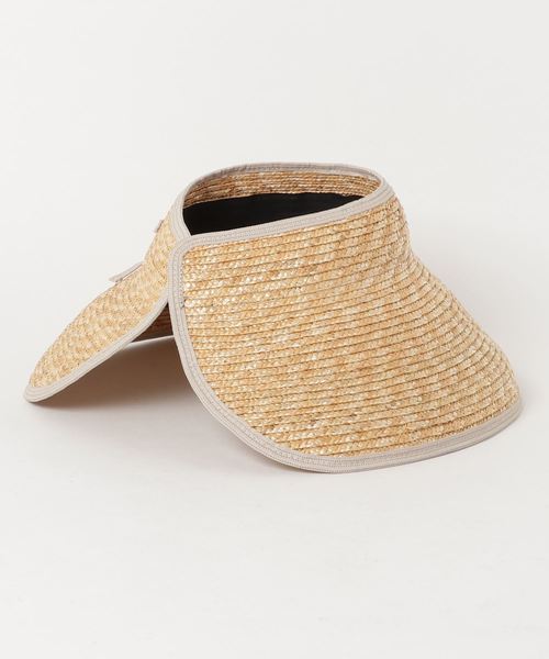 milsa サンバイザー 096 STRAWBRAID COMPACT VISOR レディース : ZOZOTOWN Yahoo!店 - 通販 - Yahoo!ショッピング