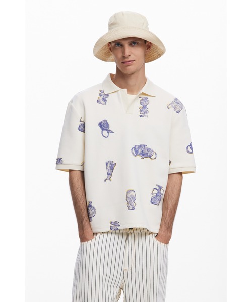 Desigual ポロシャツ POL ポロシャツショートスリーブ メンズ : ZOZOTOWN Yahoo!店 - 通販 - Yahoo!ショッピング