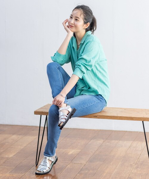 INDIVI（インディヴィ） ジーンズ デニム デニムパンツ 「通年活躍