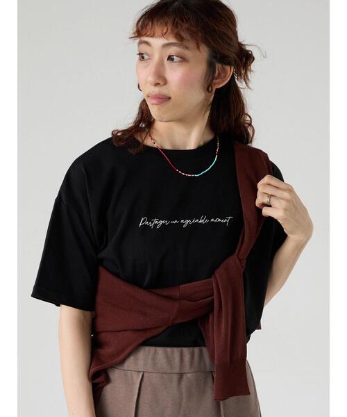 Lugnoncure tシャツ 「接触冷感」筆記体ロゴTシャツ レディース : ZOZOTOWN Yahoo!店 - 通販 - Yahoo!ショッピング