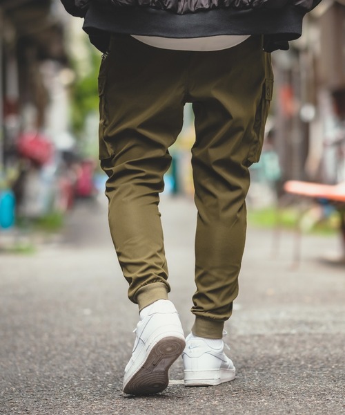 Yahoo!オークション - 「NULL」 「improves」カーゴパンツ MEDIUM ブラ...