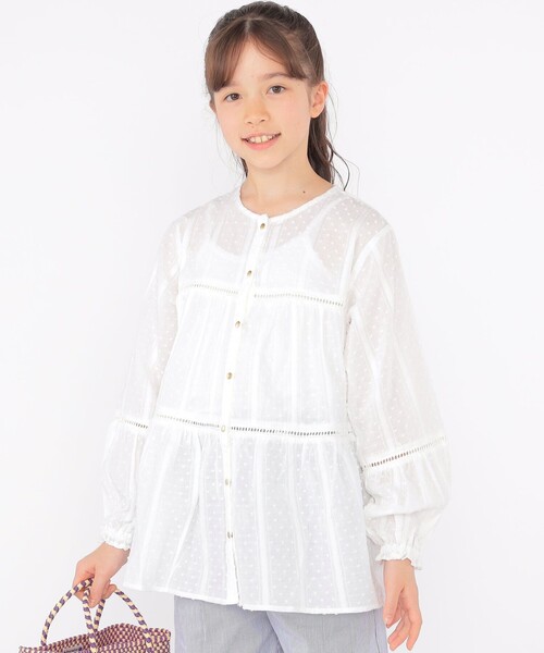 シャツ ブラウス SHIPS KIDS:140〜150cm / スナップ ボタン ティアード ブラウス キッズ : 81375297 : ZOZOTOWN Yahoo!店 - 通販 ...