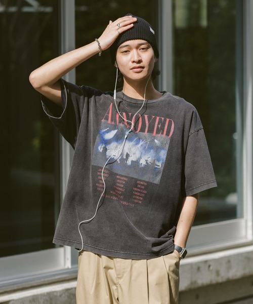 RAGEBLUE tシャツ ヴィンテージライク/ブリーチバンドTシャツ メンズ : ZOZOTOWN Yahoo!店 - 通販 - Yahoo!ショッピング