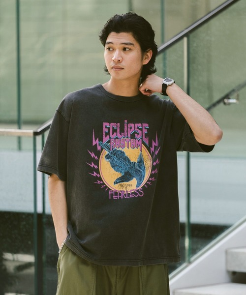 RAGEBLUE tシャツ ヴィンテージライク/ブリーチバンドTシャツ メンズ : ZOZOTOWN Yahoo!店 - 通販 - Yahoo!ショッピング
