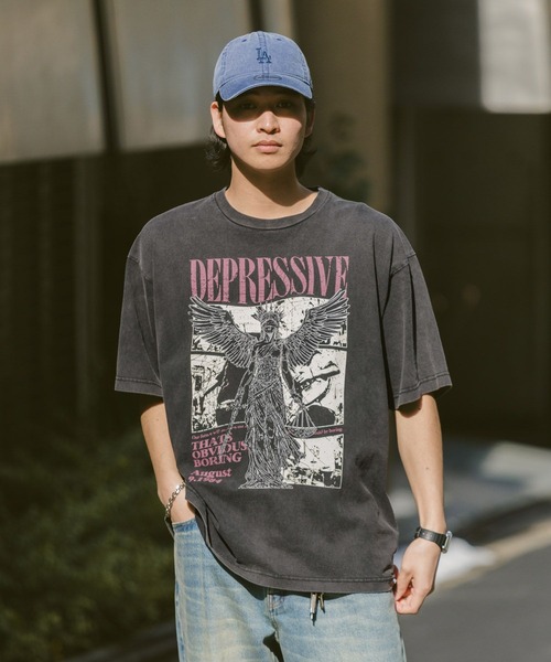 RAGEBLUE tシャツ ヴィンテージライク/ブリーチバンドTシャツ メンズ : ZOZOTOWN Yahoo!店 - 通販 - Yahoo!ショッピング