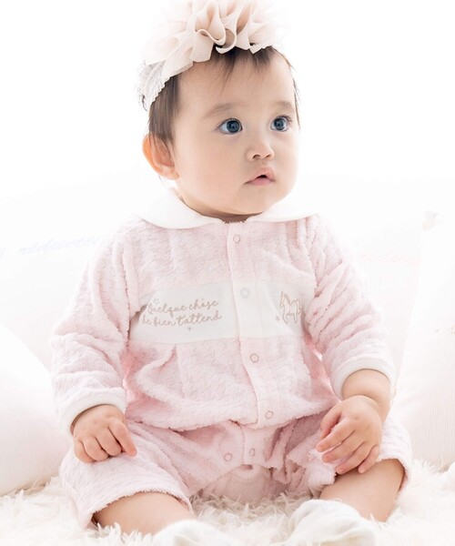 fillot de bebe reduction ベビー服 ロンパース 「 日本製 」千鳥パイルカバーオール(70~80cm) : ZOZOTOWN Yahoo!店 - 通販 - Yahoo ...