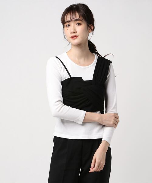 Ray BEAMS 「Ray BEAMS」 キャミソールブラウス ONE SIZE ブラック レディース : ZOZOTOWN Yahoo!店 - 通販 - Yahoo!ショッピング