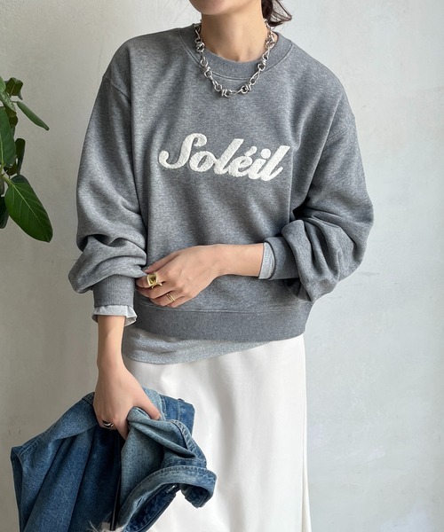 DouDou 「DouDou」 スウェットカットソー FREE グレー レディース : ZOZOTOWN Yahoo!店 - 通販 - Yahoo!ショッピング