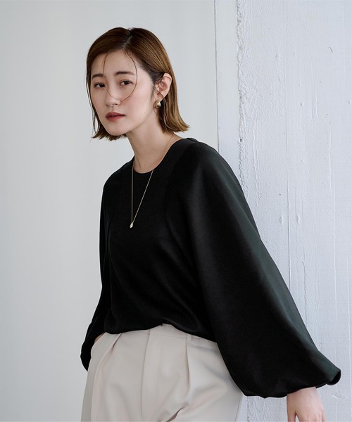 ur's tシャツ バルーンスリーブボリュームプルオーバー レディース : ZOZOTOWN Yahoo!店 - 通販 - Yahoo!ショッピング