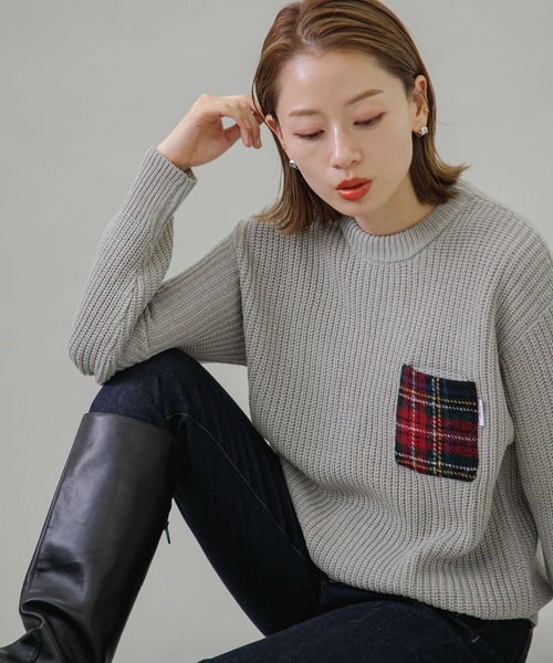 URBAN RESEARCH Sonny Label 「URBAN Label」 長袖ニット FREE グレー レディース : ZOZOTOWN Yahoo!店 - 通販 - Yahoo!ショッピング