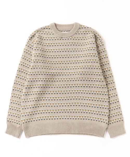 B：MING by BEAMS 「B:MING BEAMS」 長袖ニット MEDIUM ベージュ メンズ : ZOZOTOWN Yahoo!店 - 通販 - Yahoo!ショッピング