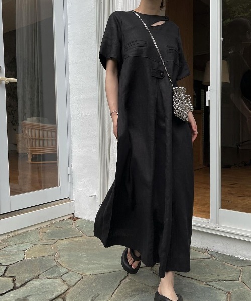 WILLFULLY（ウィルフリー） 半袖ワンピース FREE ブラック レディース : ZOZOTOWN Yahoo!店 - 通販 - Yahoo!ショッピング