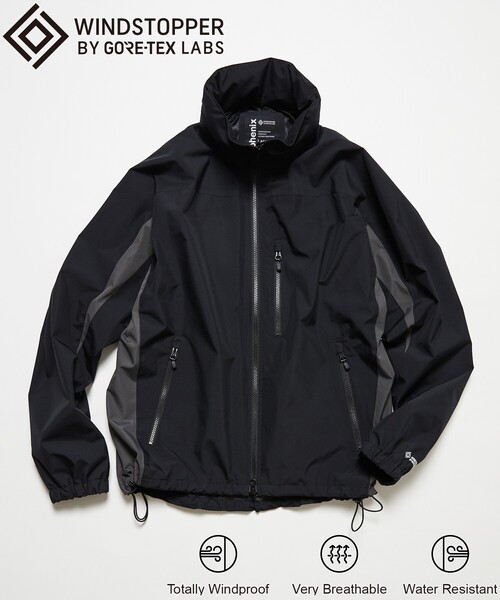 +phenix 「+phenix」 ジップアップブルゾン「FREAK’S STOREコラボ」 LARGE ブラック×グレー メンズ : ZOZOTOWN Yahoo!店 - 通販 ...