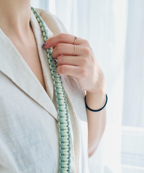 macaroni edge 「macaroni edge/マカロニエッジ」ソロモン編み 3WAYスマホショルダー ストラップ（長さ調節可） : ZOZOTOWN Yahoo!店 - 通販 ...