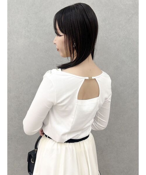 dazzlin tシャツ ネックドレープカットトップス レディース : ZOZOTOWN Yahoo!店 - 通販 - Yahoo!ショッピング