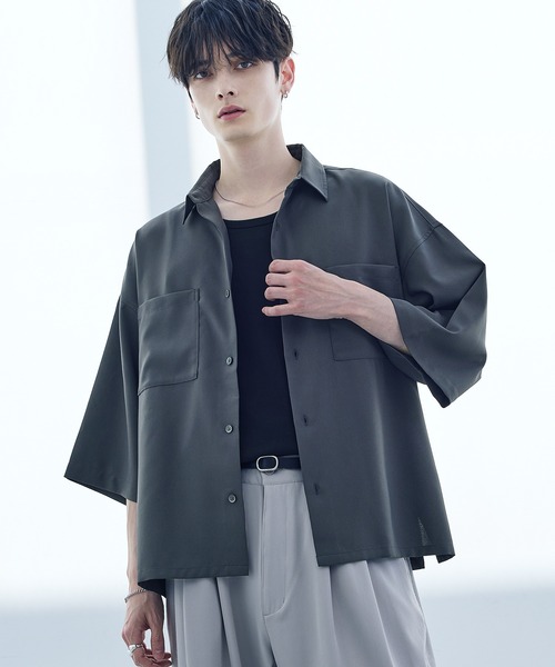 ASTRONOMY 「ASTRONOMY」 半袖シャツ M チャコール メンズ : ZOZOTOWN Yahoo!店 - 通販 - Yahoo!ショッピング