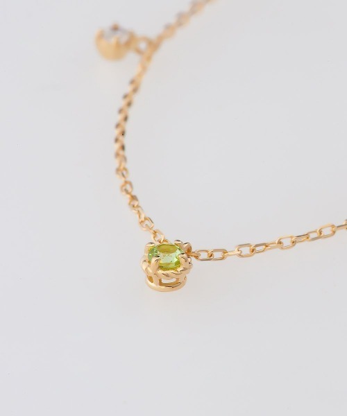 Canal4℃ ブレスレット 「8月誕生石」K10イエローゴールド レディース : ZOZOTOWN Yahoo!店 - 通販 - Yahoo!ショッピング