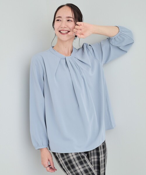 DRESKIP ブラウス シャツ 「洗える/通勤/セレモニー」 ボウタイ風ブラウス レディース : ZOZOTOWN Yahoo!店 - 通販 - Yahoo!ショッピング