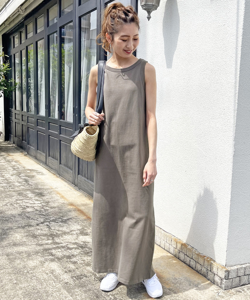 Spick＆Span 「Spick & Span」 ノースリーブワンピース 36 グレー レディース : ZOZOTOWN Yahoo!店 - 通販 - Yahoo!ショッピング