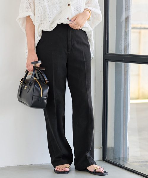 FRAMeWORK 「FRAMeWORK」 パンツ 38 ブラック レディース : ZOZOTOWN Yahoo!店 - 通販 - Yahoo!ショッピング