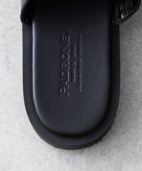 Yahoo!オークション - 「PADRONE」 サンダル 40 ブラック メンズ