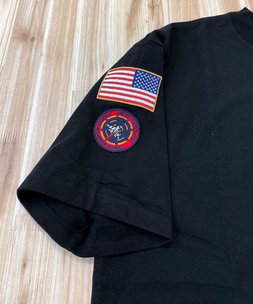 AVIREX tシャツ Tシャツ SQ， DUST DEVILS PATCH 半袖Tシャツ メンズ レディース : ZOZOTOWN Yahoo!店 - 通販 - Yahoo!ショッピング