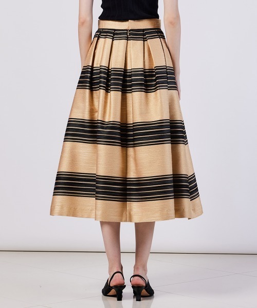 Sov. スカート ジャガードボーダーボリュームスカート : ZOZOTOWN Yahoo!店 - 通販 - Yahoo!ショッピング