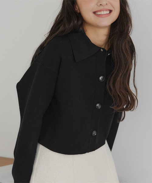 titivate 「titivate」 ニットカーディガン FREE ブラック レディース : ZOZOTOWN Yahoo!店 - 通販 - Yahoo!ショッピング