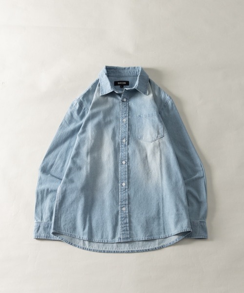 NYLAUS 「NYLAUS」 長袖シャツ LL ケミカルウォッシュ メンズ : ZOZOTOWN Yahoo!店 - 通販 - Yahoo!ショッピング