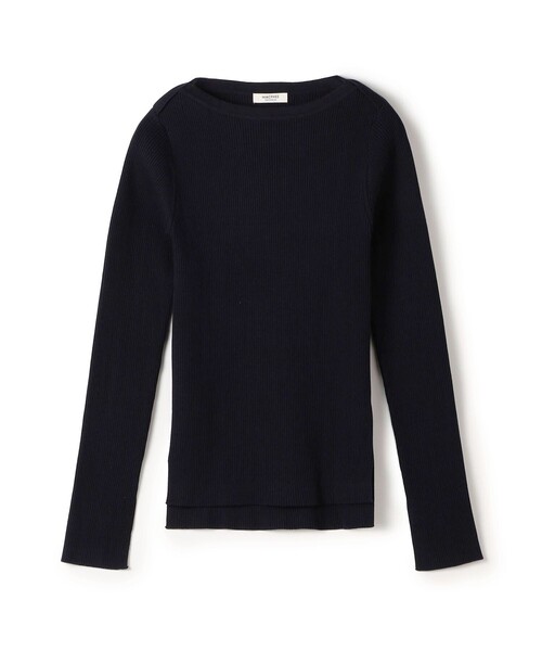 MACPHEE（マカフィー） ニット セーター コットンリブ ボートネックプルオーバー レディース : ZOZOTOWN Yahoo!店 - 通販 - Yahoo!ショッピング
