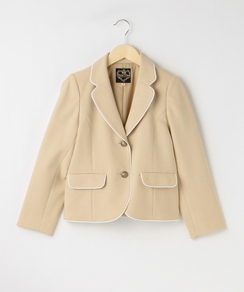 mezzo piano Junior パイピングジャケット キッズ : ZOZOTOWN Yahoo!店 - 通販 - Yahoo!ショッピング