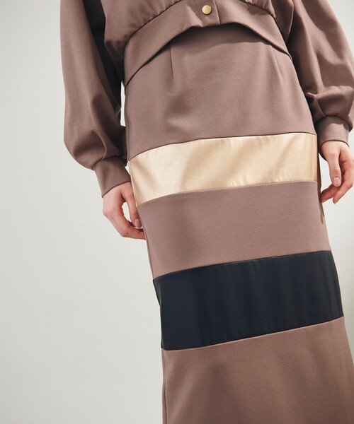 GRACE CONTINENTAL（グレースコンチネンタル） スカート ポンチコンビ