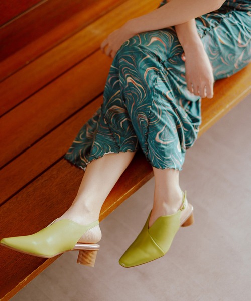 cava cava（サヴァサヴァ） パンプス バックスリングミュール 1320649 : ZOZOTOWN Yahoo!店 - 通販 - Yahoo!ショッピング