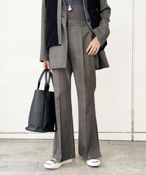 「Plage」 パンツ 38 ブラウン レディース : 82155313 : ZOZOTOWN Yahoo!店 - 通販 - Yahoo!ショッピング